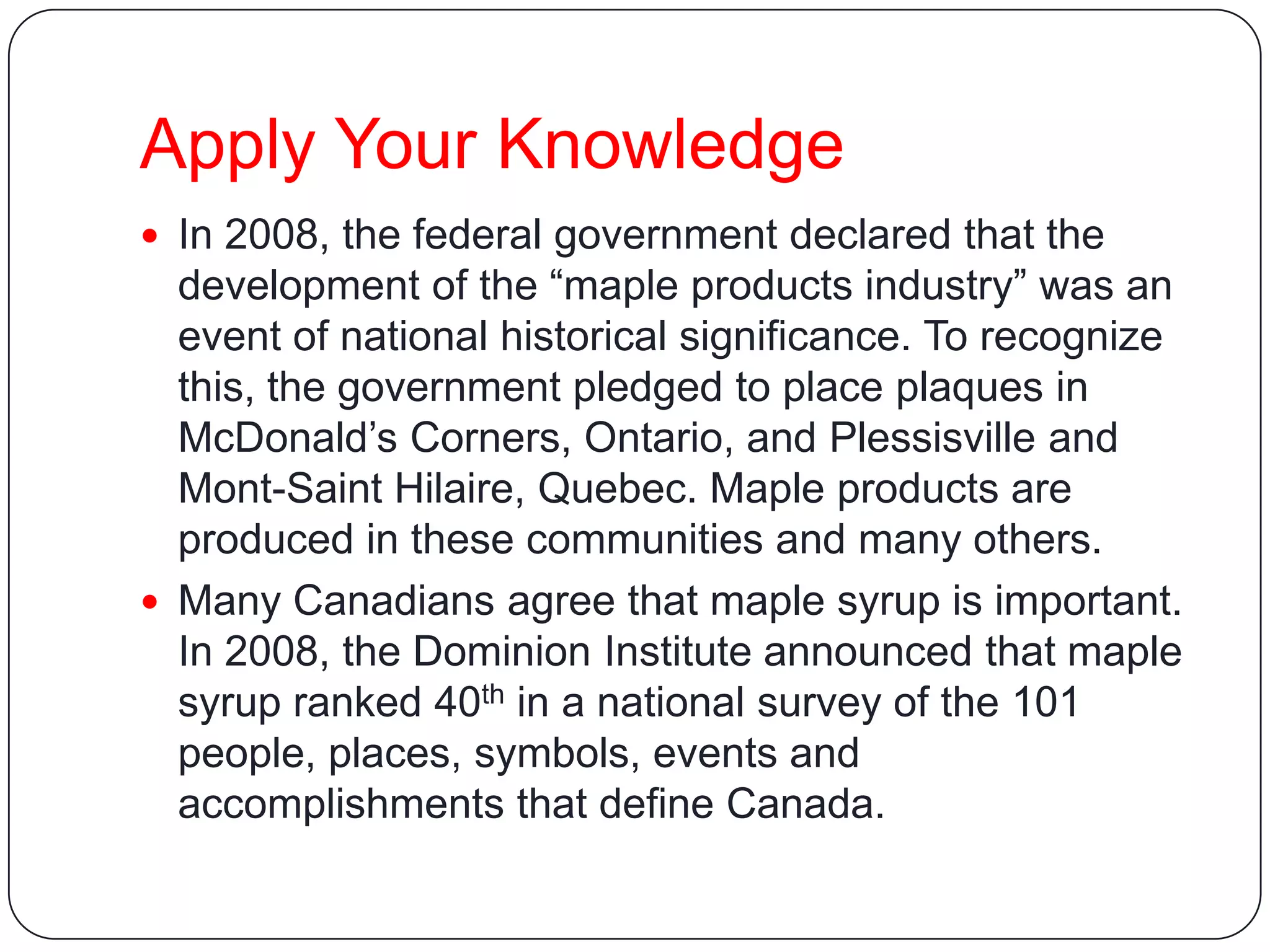 Historical Significance Activity | PPTX