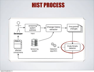 Detecting Bad Smells in Source Code using Change History Information | PPT