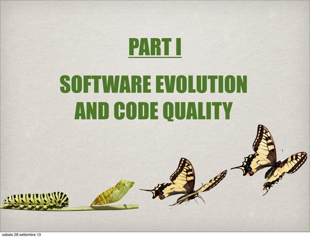 Detecting Bad Smells in Source Code using Change History Information | PPT