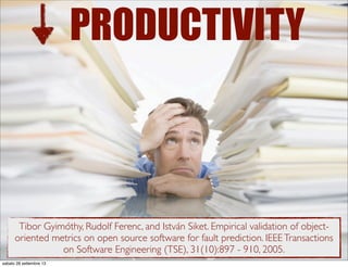 Detecting Bad Smells in Source Code using Change History Information | PPT