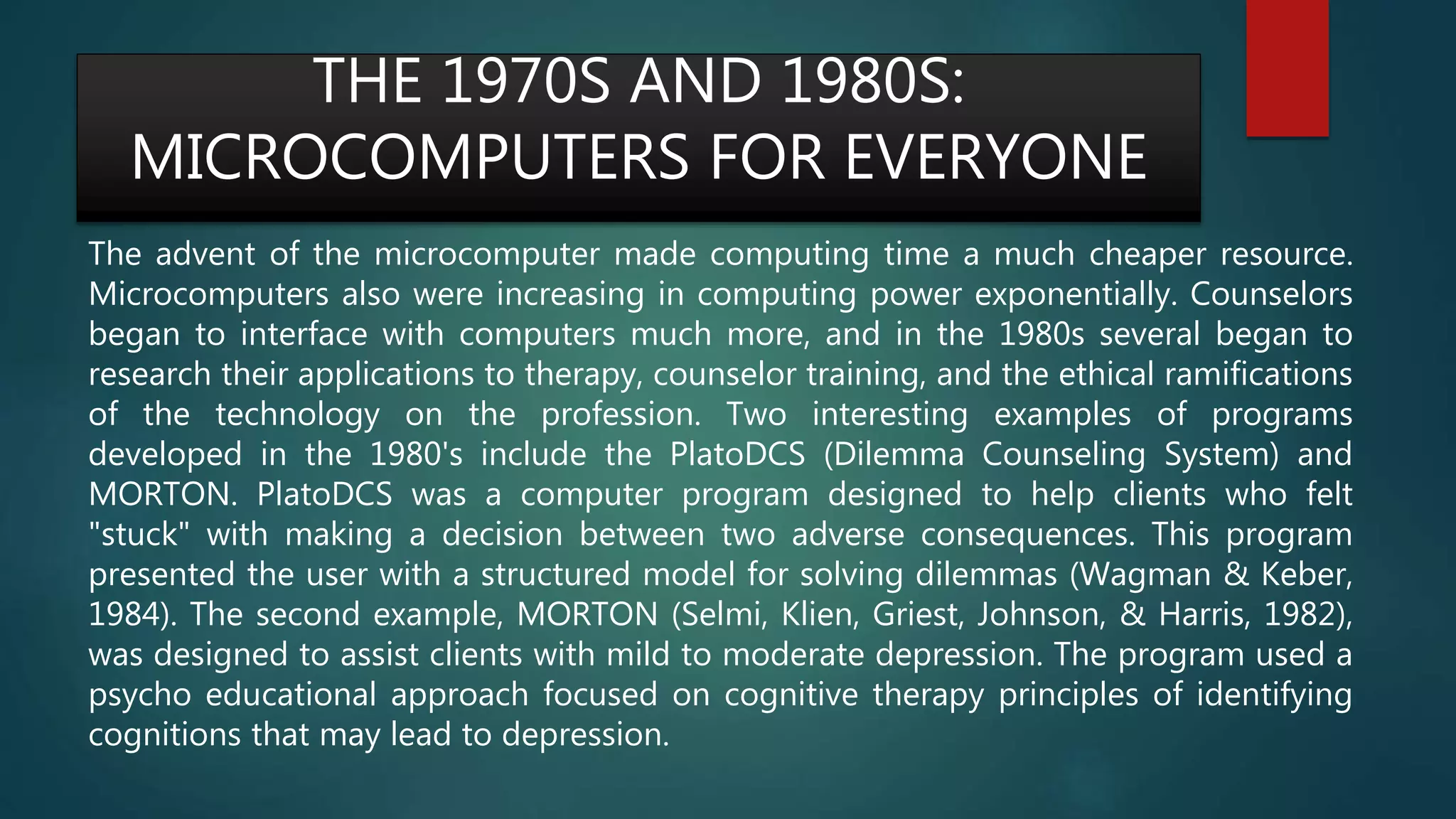 Historical social & economic context of computing | PPTX