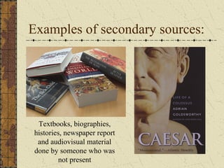 Historical sources | PPT