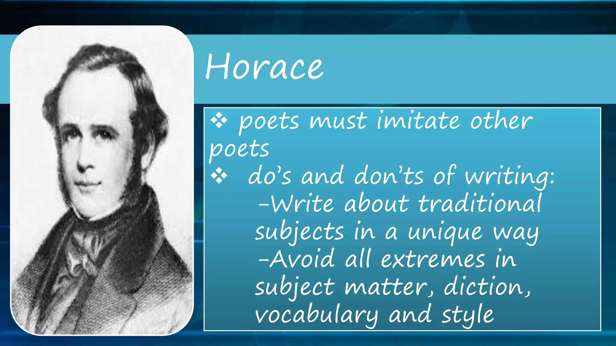 Historical survey of literary criticism | PPTX