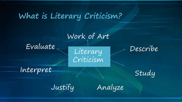 Historical survey of literary criticism | PPTX | Poetry | Books and ...