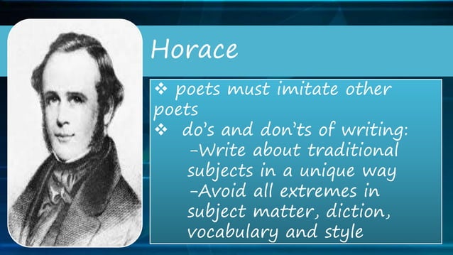 Historical survey of literary criticism | PPTX | Poetry | Books and ...