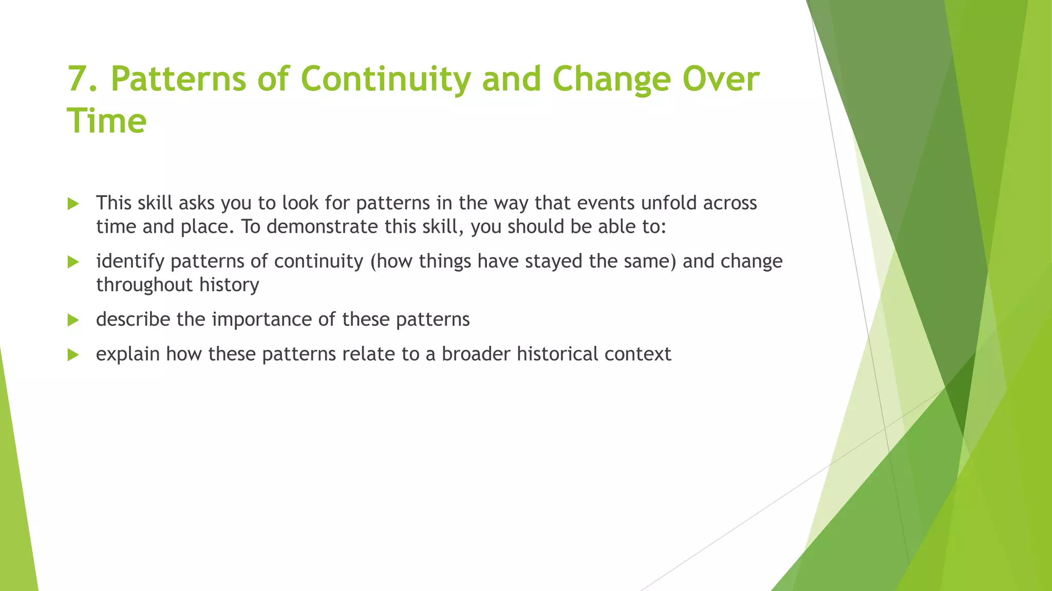 Historical thinking skills | PPTX