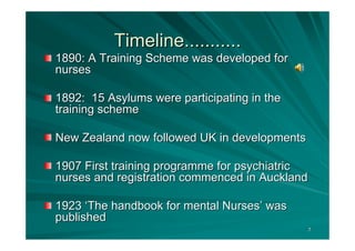 Mental Health Historical Timeline | PDF
