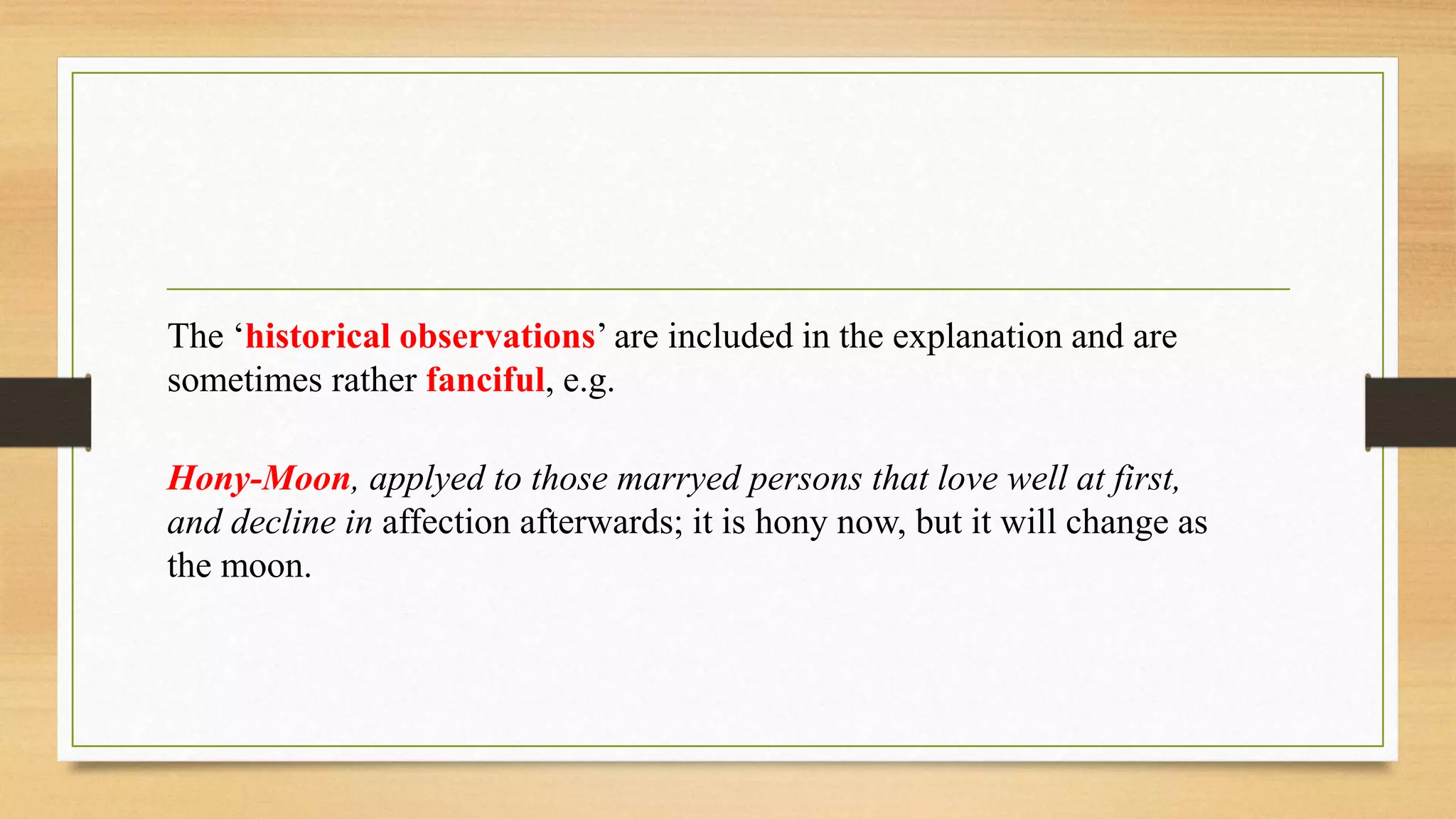 Historical Trace of Dictionary Making in English | PPTX