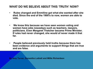 Historical truths | PPTX | Politics