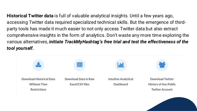 How to get Historical data from Twitter? | PDF