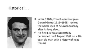 Historic background of ETV pptx | PPTX