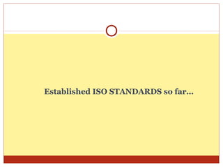 Historic background of ISO standards | PPT