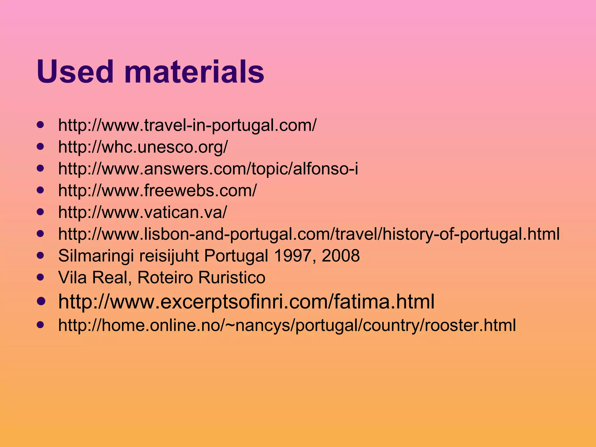 Historic Cities In Portugal | PPT