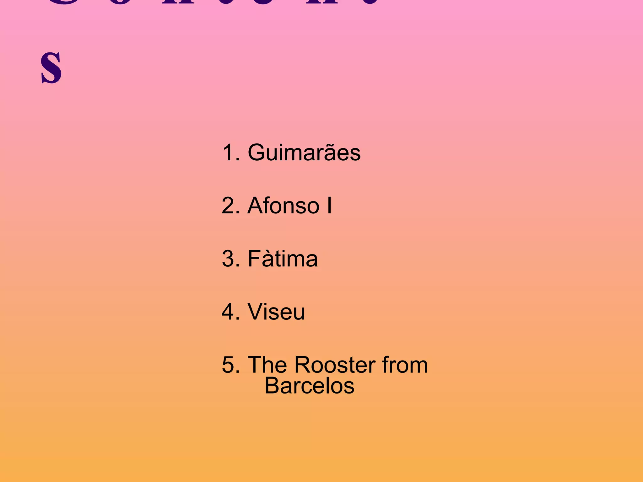 Historic Cities In Portugal | PPT