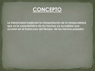 Historicidad | PPTX