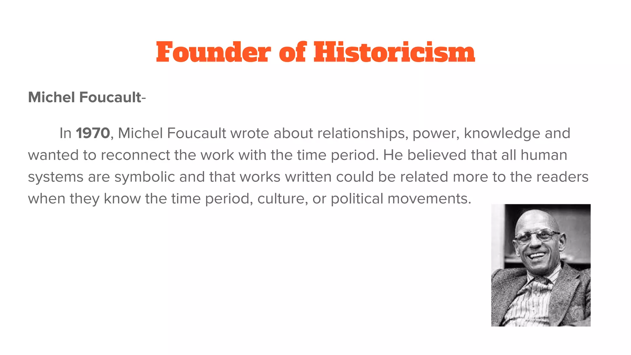 Historicism | PPTX