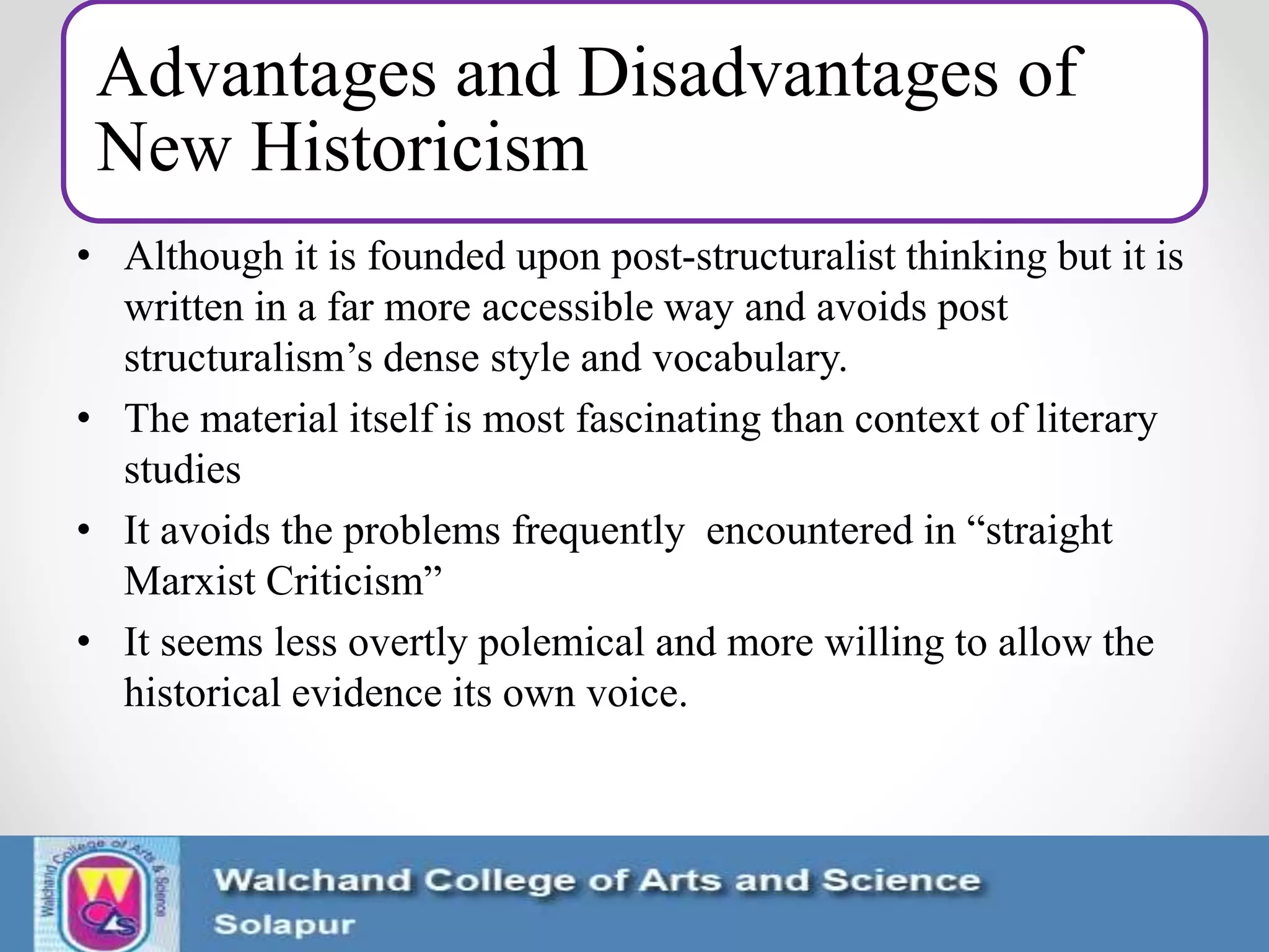 New Historicism | PPTX