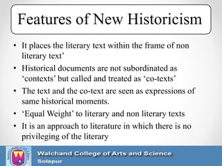 New Historicism | PPT