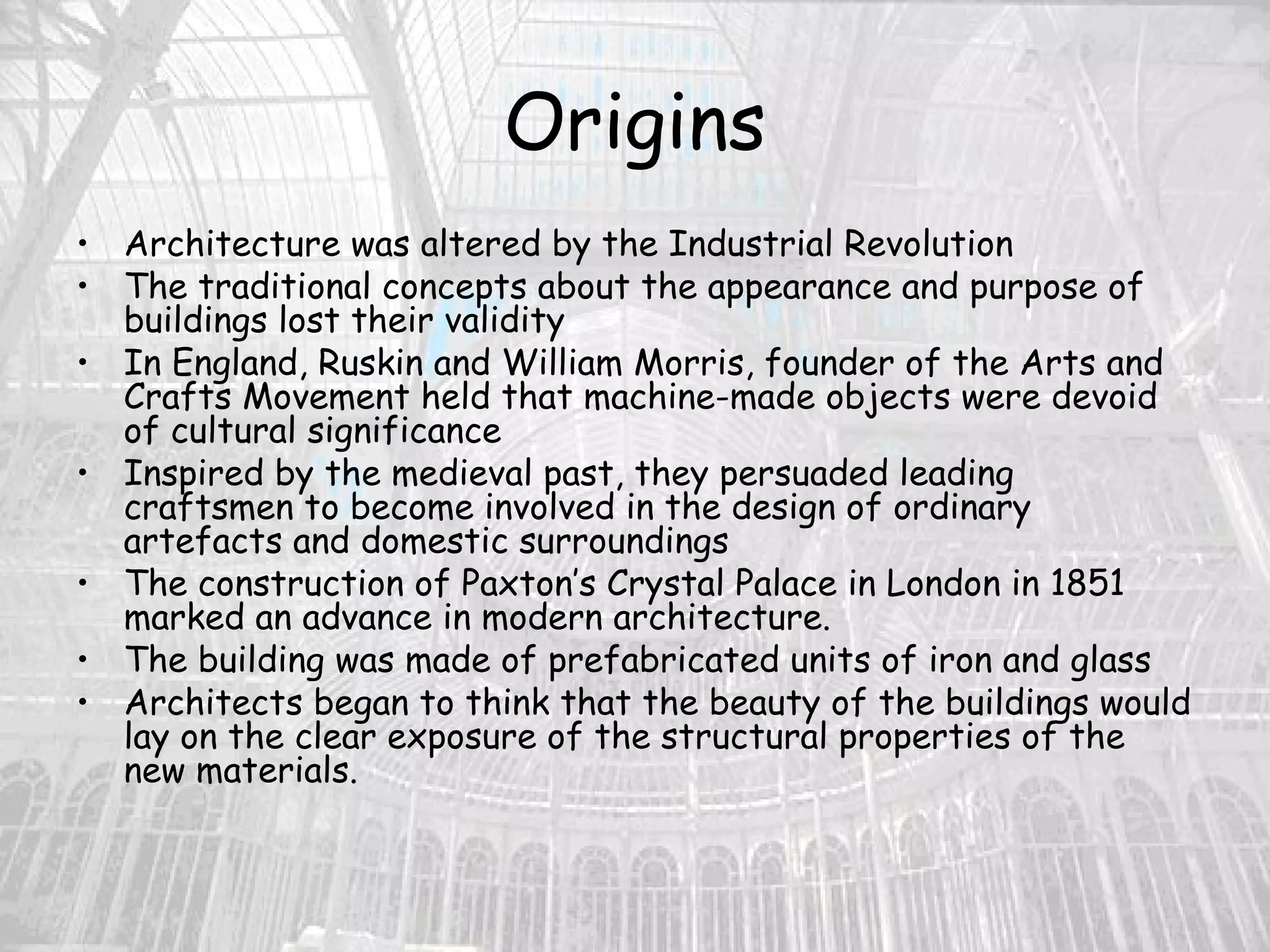 Historicism in architecture (new) | PPT