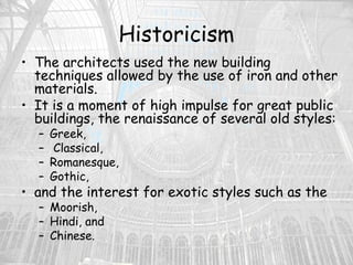Historicism in architecture (new) | PPT