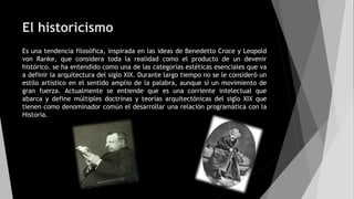 Historicismo | PPTX