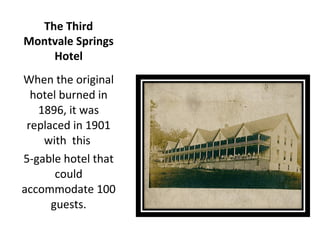 Montvale History | PPT