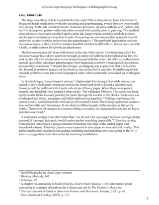 Historic Paperhanging Techniques: A Bibliographic Essay | PDF