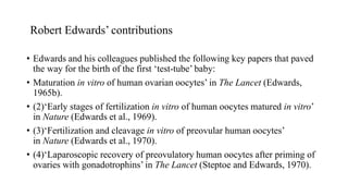Historic perspective of ivf | PPTX