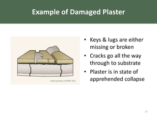 Historic plaster conservation services | PPTX