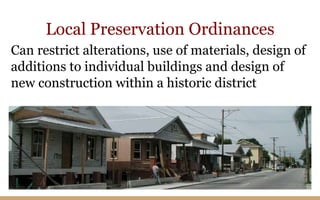 Intro to Historic Preservation | PPTX