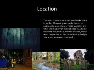 Research - Historic slasher codes and conventions | PPT