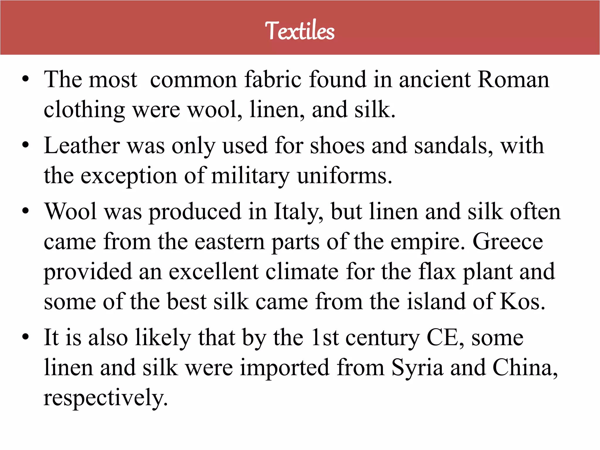 Historic textile costumes- Rome (1).pptx