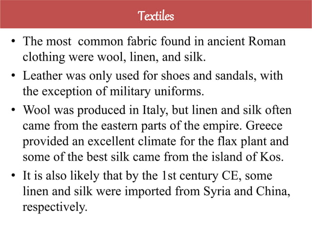 Historic textile costumes- Rome (1).pptx
