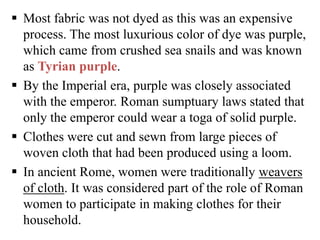 Historic textile costumes- Rome (1).pptx