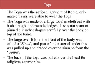 Historic textile costumes- Rome (1).pptx