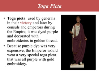 Roman Toga Picta