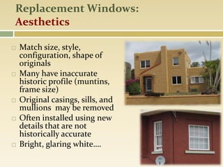 Historic Wood Windows | PPT