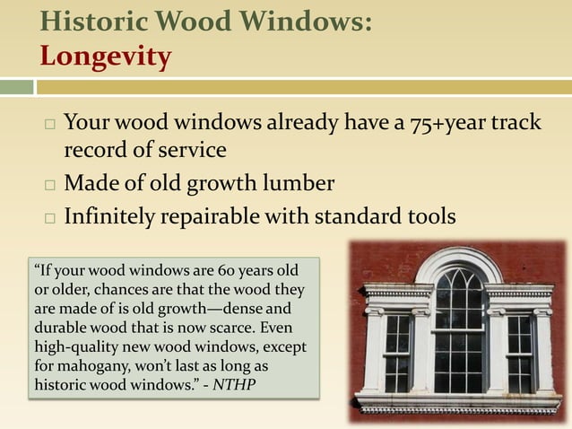 Historic Wood Windows | PPT