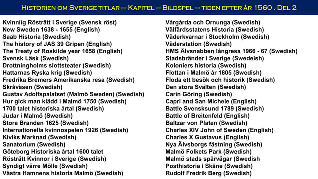 Historien om Sverige 2 uppdaterad 20240407.pdf | Free Download