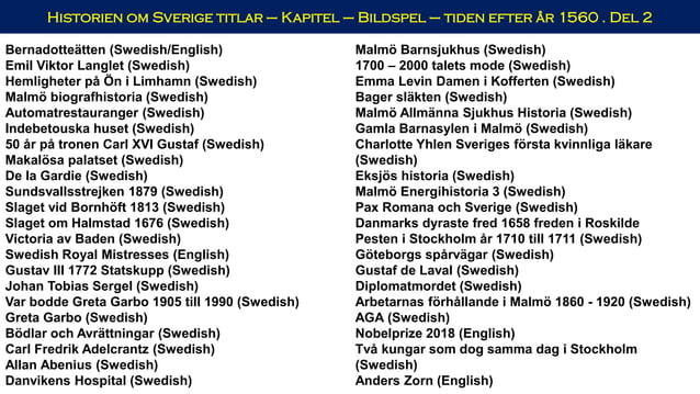 Historien om Sverige 2 uppdaterad 20240407.pdf | Free Download