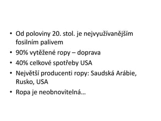 Historie ropy | PDF
