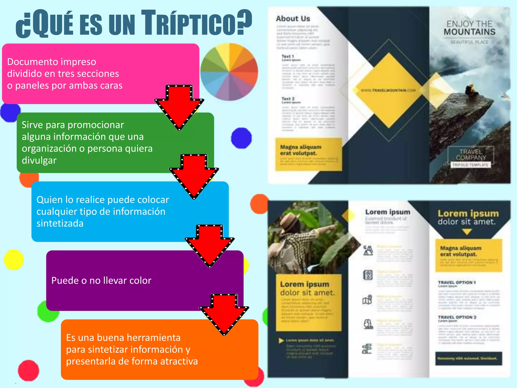Historieta Cómic Y Tríptico Pptx