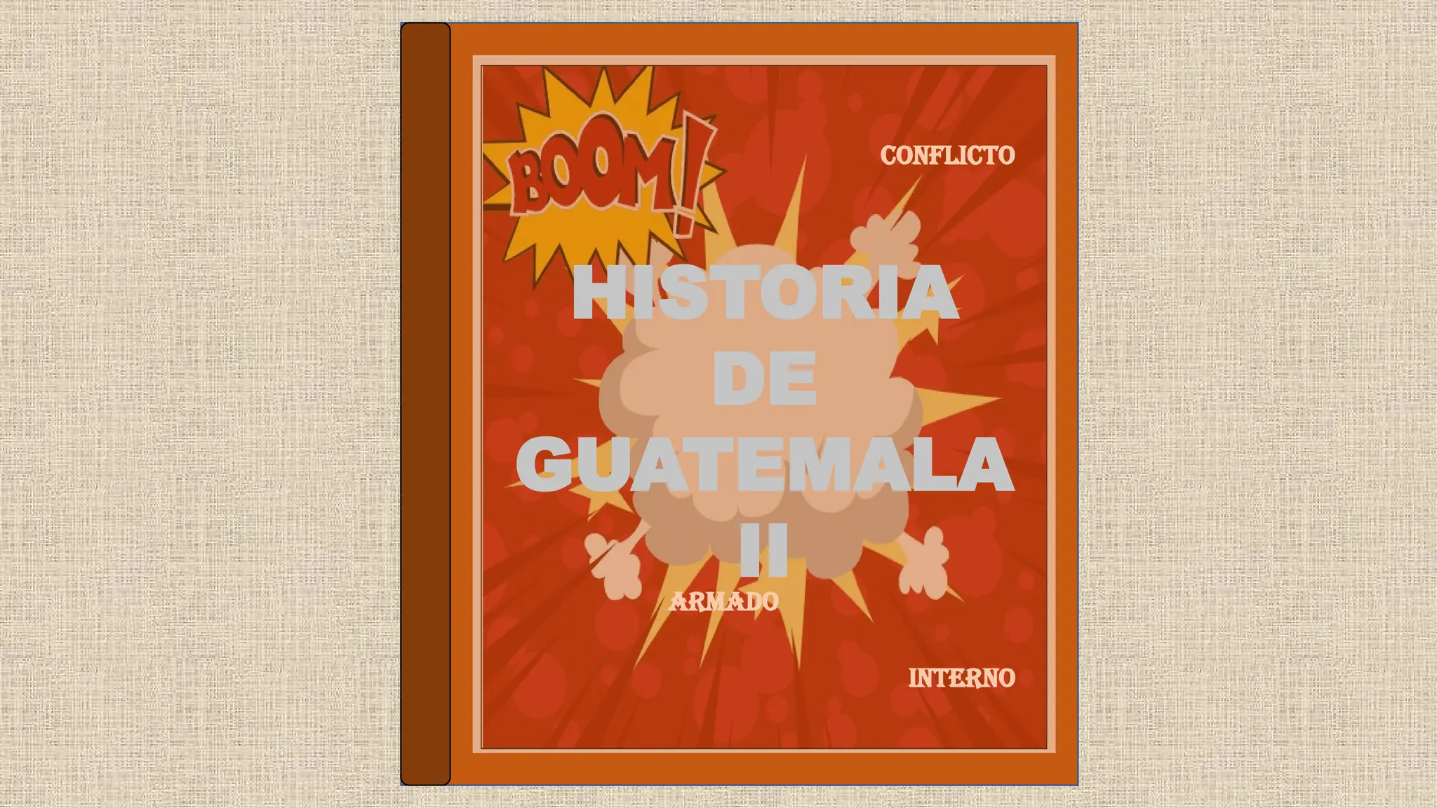 Historieta en power del Conflicto Armado Interno | PPSX