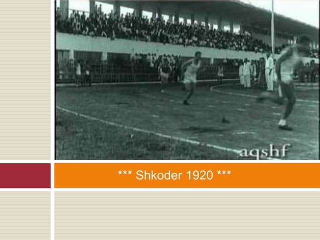 Historiku i atletikes ne shqiperi | PPTX