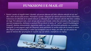 Historiku i e-mail-it. | PPTX