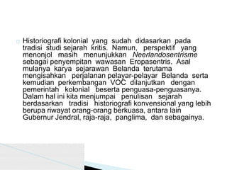 Mata pelajaran Sejarah Historiografi.pptx