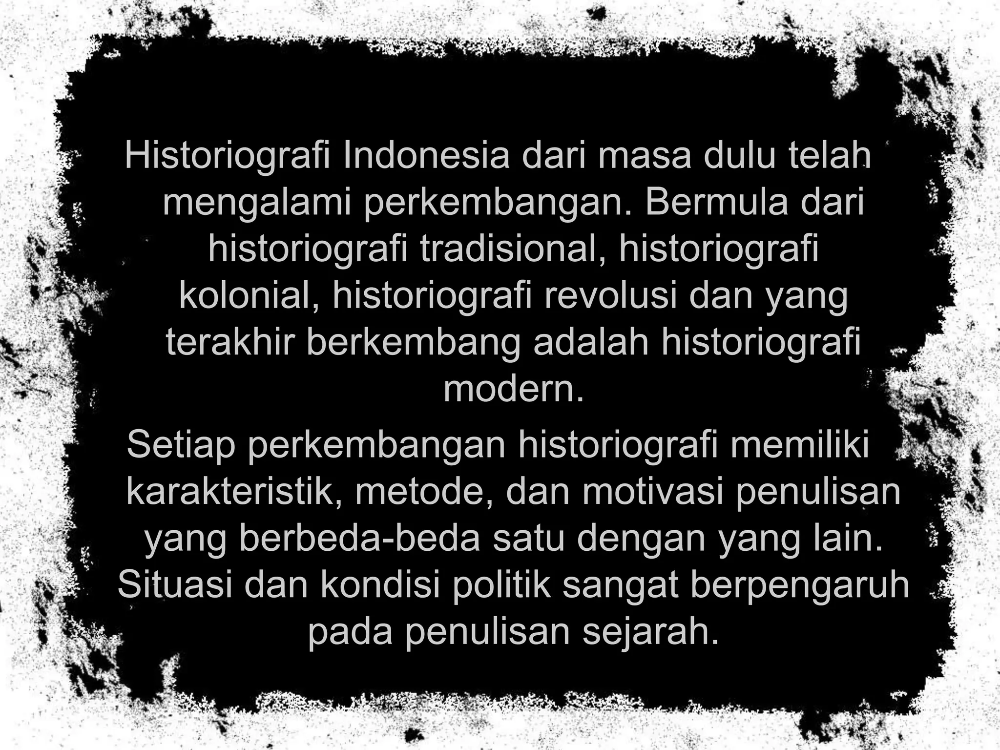 Historiografi kolonial | PPTX