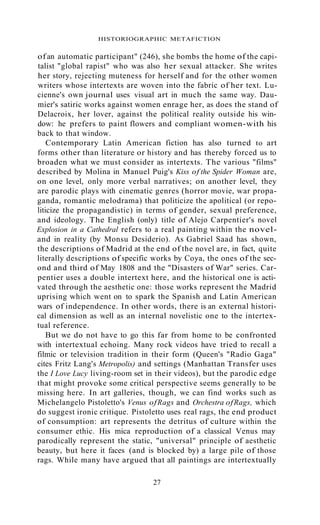 Historiographic Metafiction - Linda Hutcheon | PDF