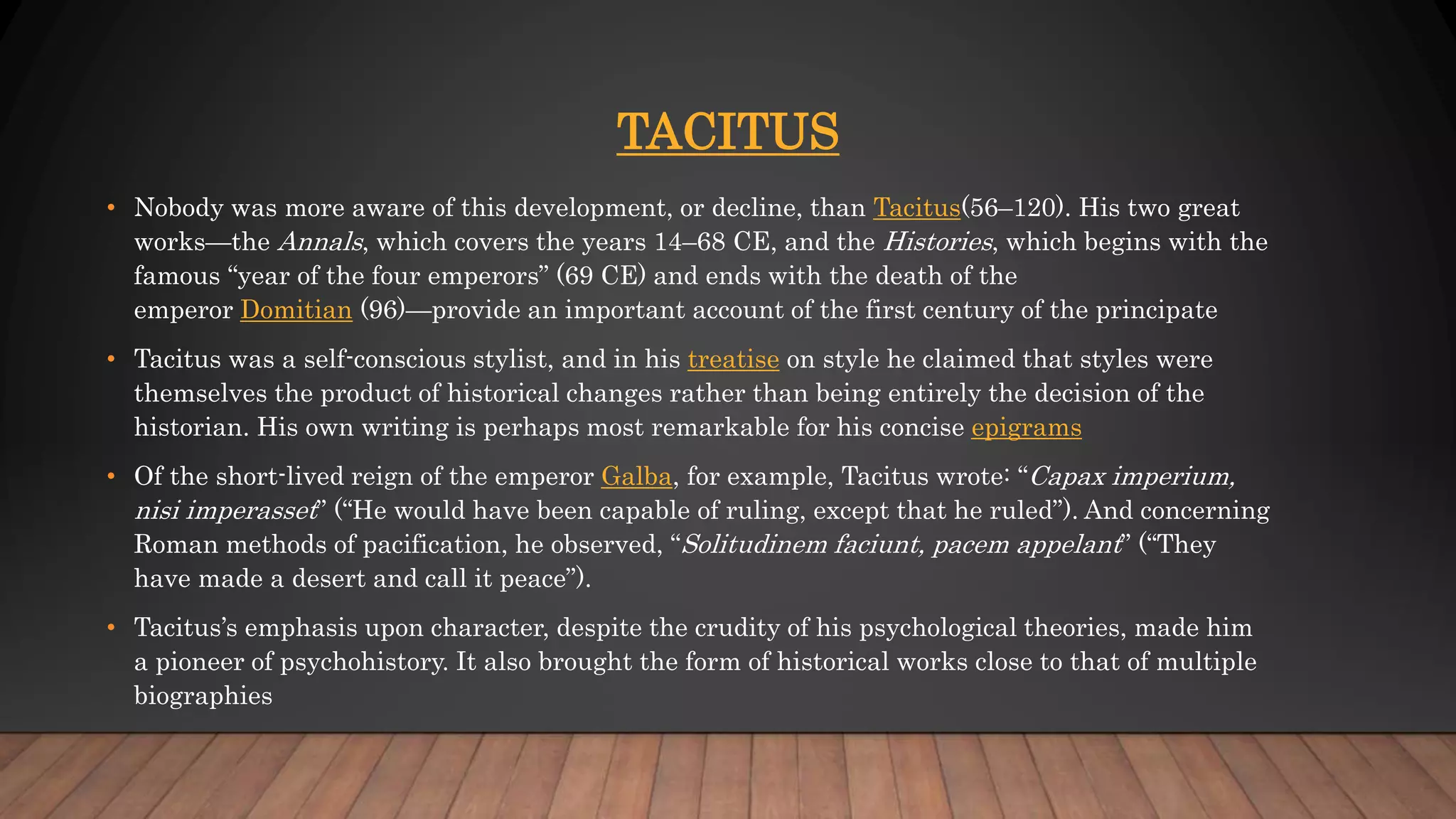 Historiography | PPTX