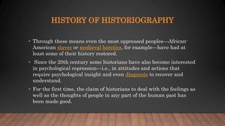 Historiography | PPTX